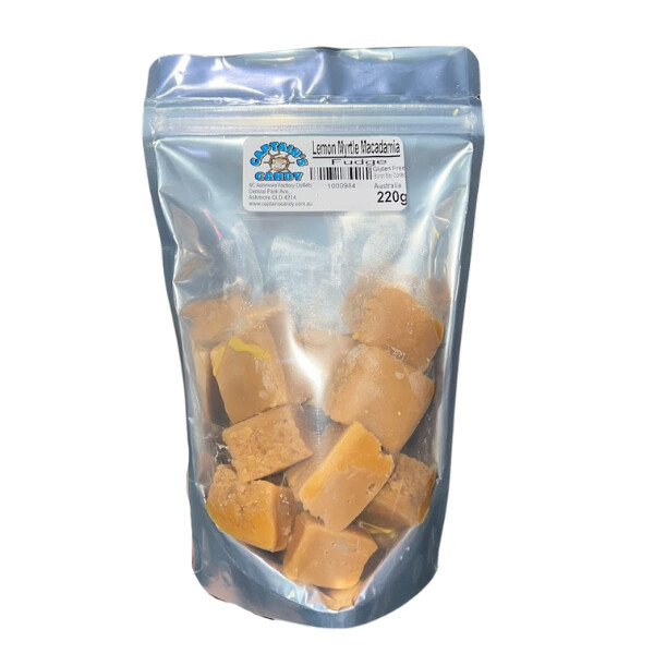 Fudge - Lemon Myrtle Macadamia
