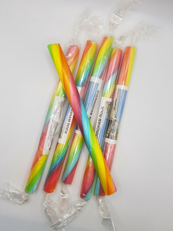 Blackpool Rock Rainbow Stick 55g