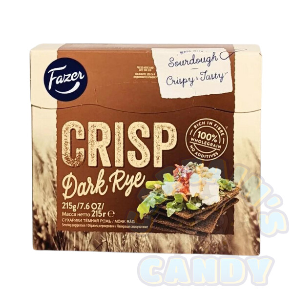 Crisp Dark Rye 215g