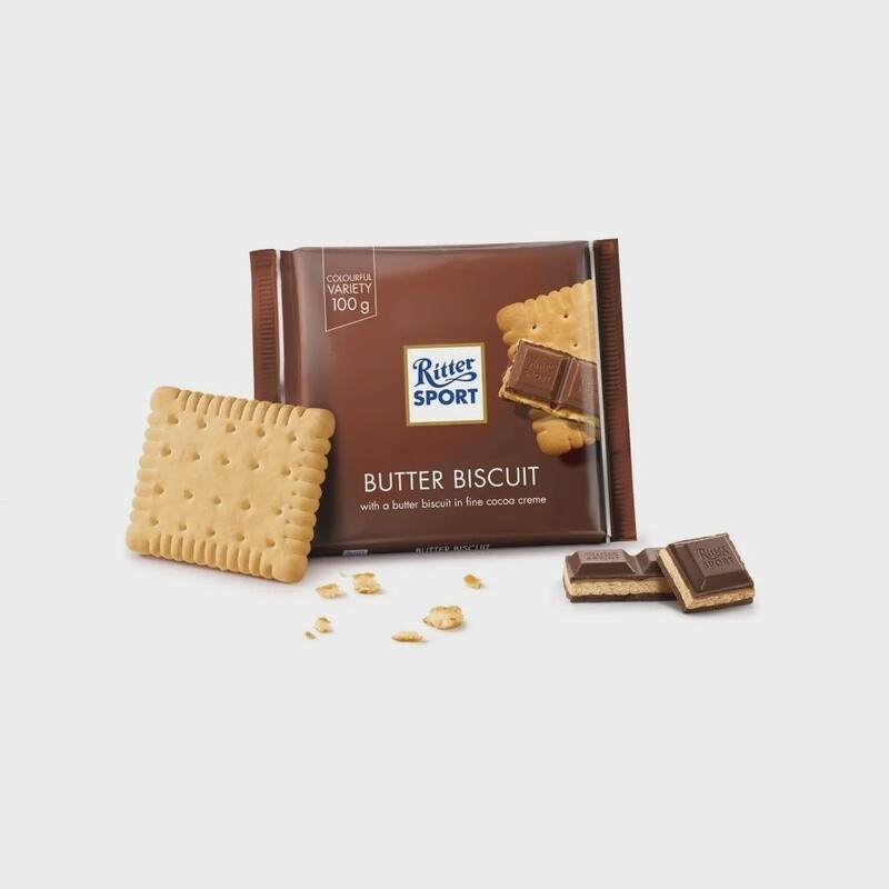 Ritter Butter Biscuit Chocolate 100g