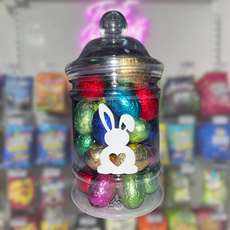 Easter Egg Jar (Solid Mini Eggs) 250g