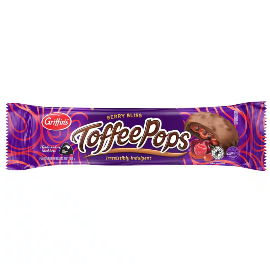 Toffee Pops Berry Bliss 180g
