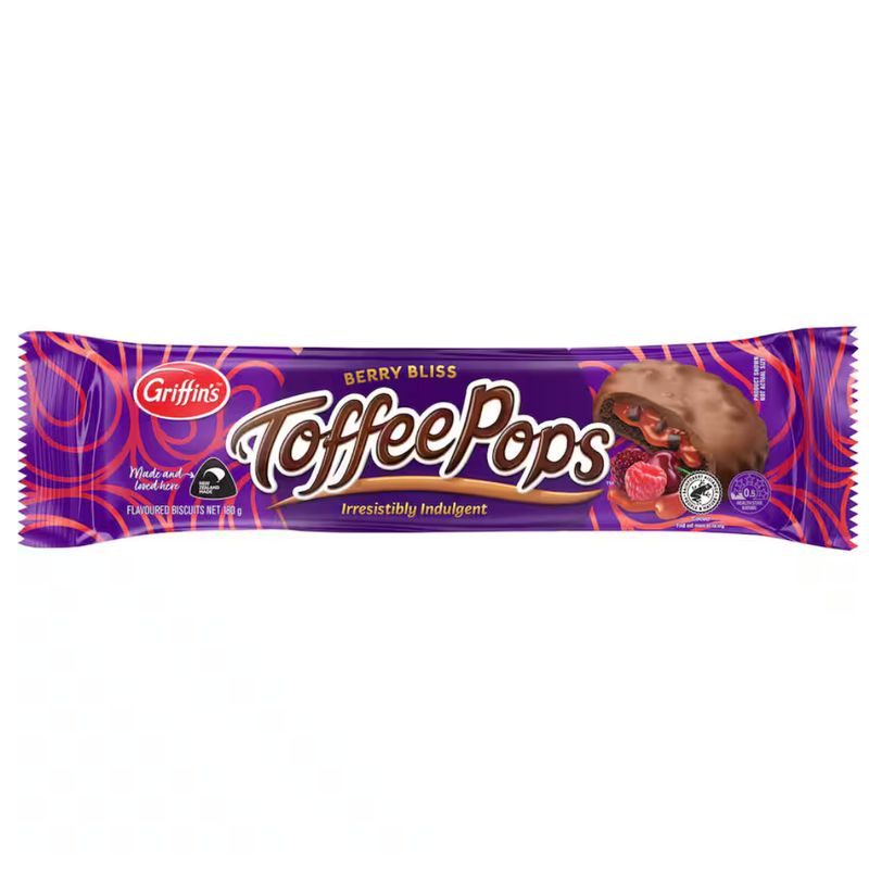 Toffee Pops Berry Bliss 180g