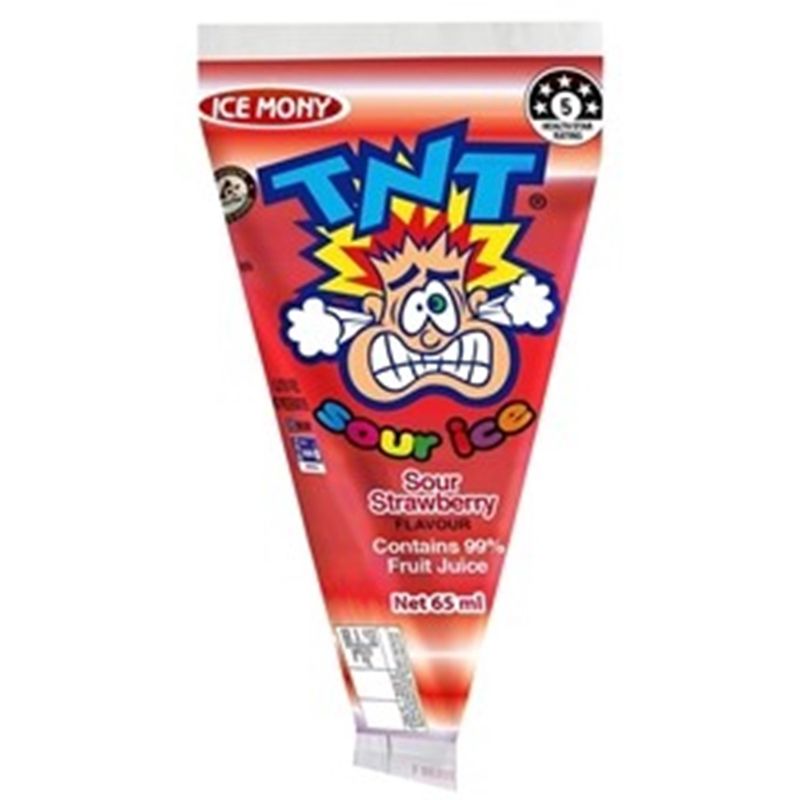 TNT Ice Mony Pop 65ml - Sour Strawberry