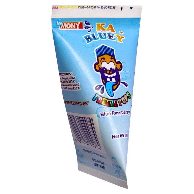 TNT Ice Mony Pop 65ml - Ka Bluey Blue Raspberry