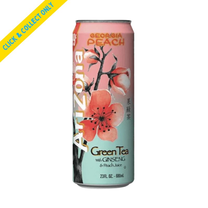 AriZona 680ml - Georgia Peach (Green Tea, Ginseng & Peach)