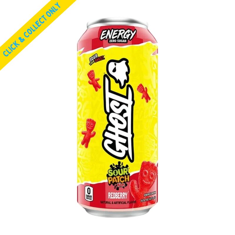 US Ghost Energy 473ml - Sour Patch Redberry