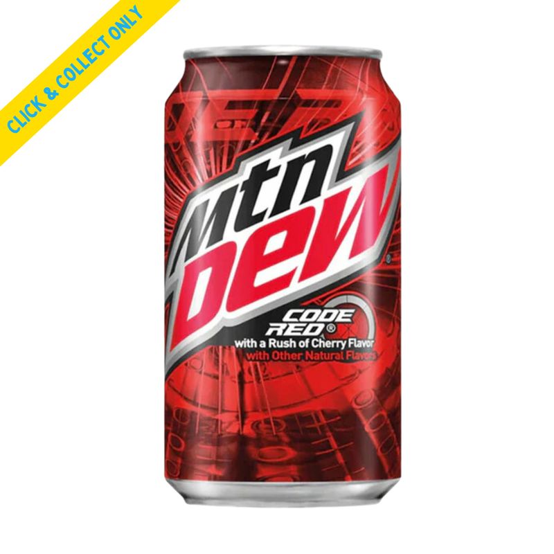 Mtn Dew (Mountain Dew) Code Red 355ml