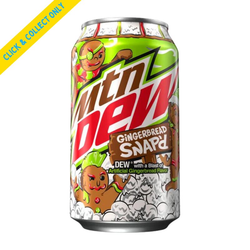 Mtn Dew (Mountain Dew) Gingerbread 355ml