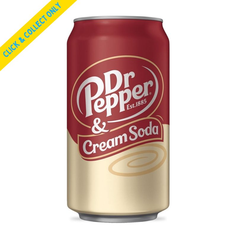 Dr Pepper Cream Soda 355ml can
