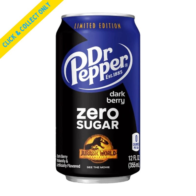 Dr Pepper Dark Berry Zero Sugar 355ml