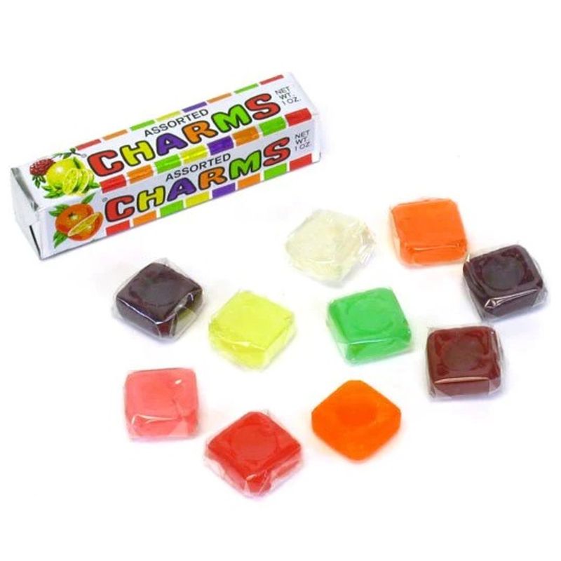 Charms Hard Candy Squares (Roll)