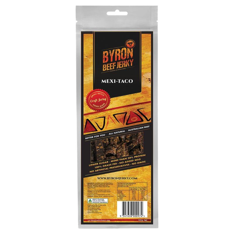 Byron Bay Jerky - Mexi-Taco 120g