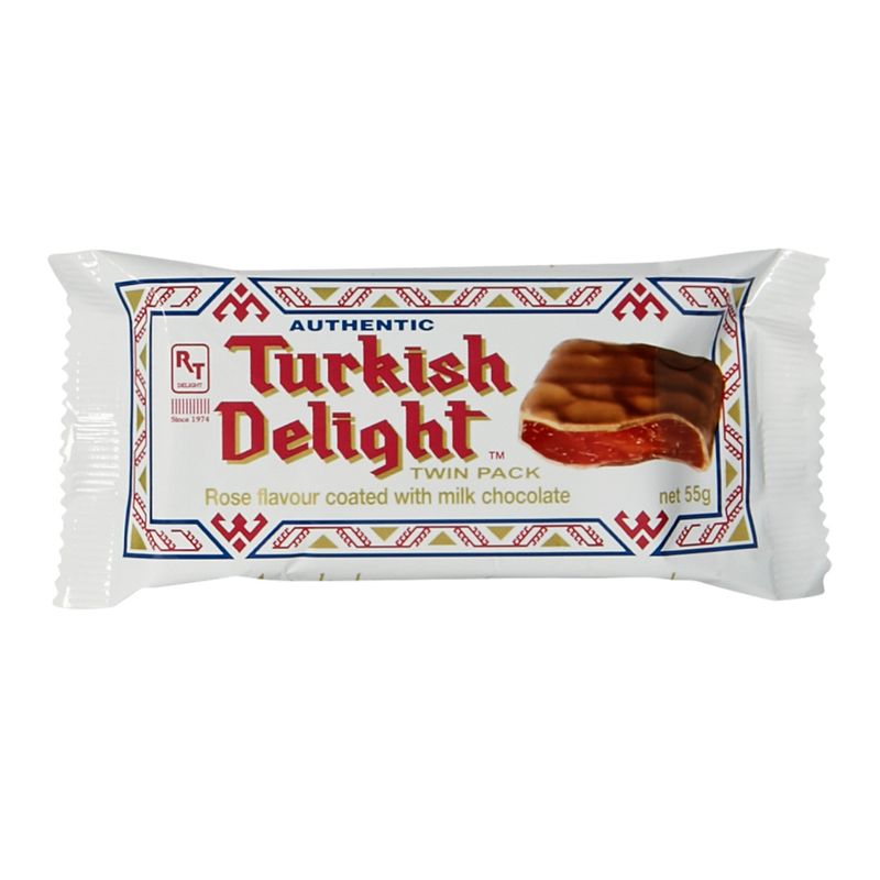 Authentic Turkish Delight - Milk Choc Coated 55g