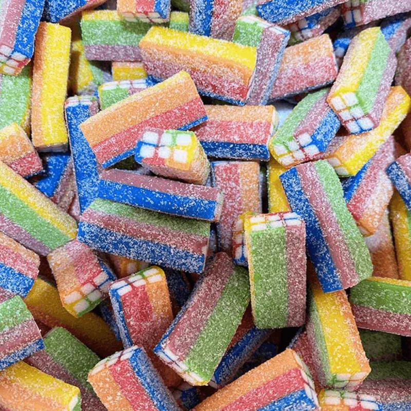 Multicolour/Rainbow Bricks - Sour