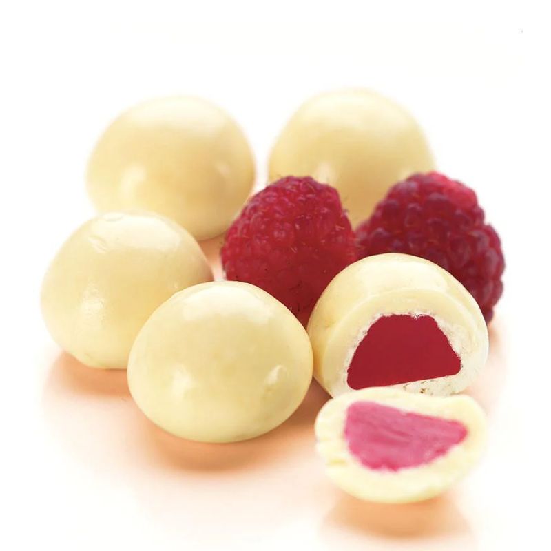 White Chocolate Raspberries