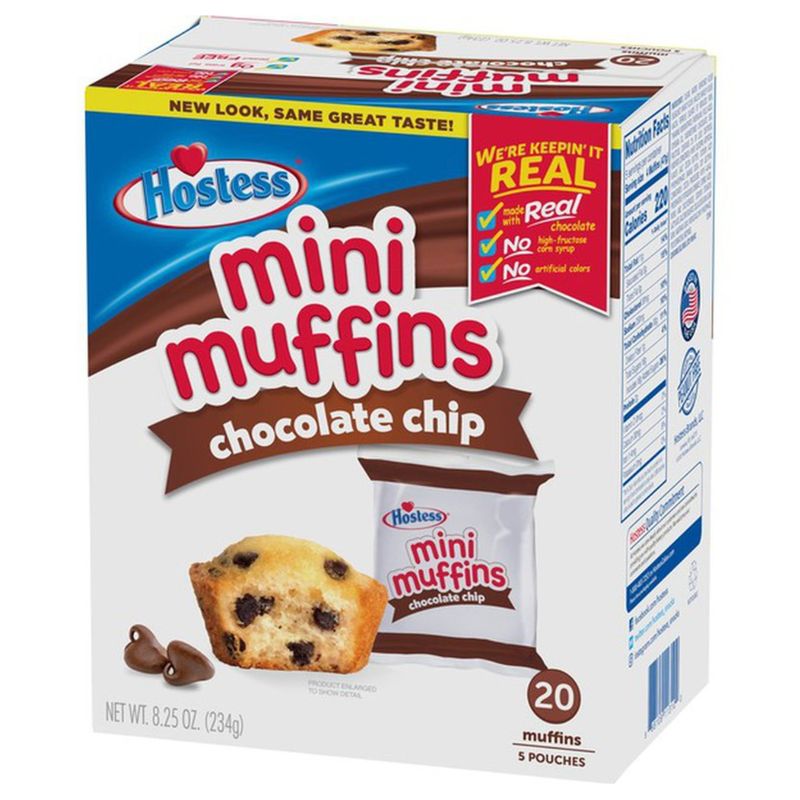 Hostess Mini Muffins - Chocolate Chip