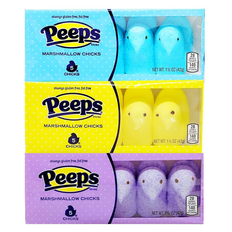 Peeps Chicks 42g (5pc)