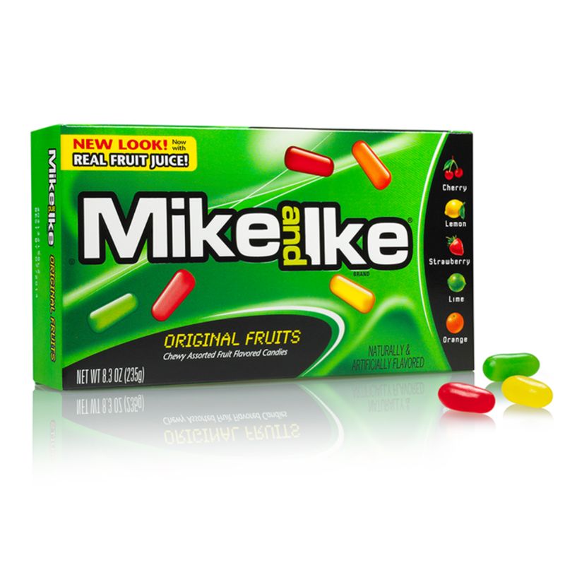 Mike & Ike Original Fruits Movie Box 120g - 141g