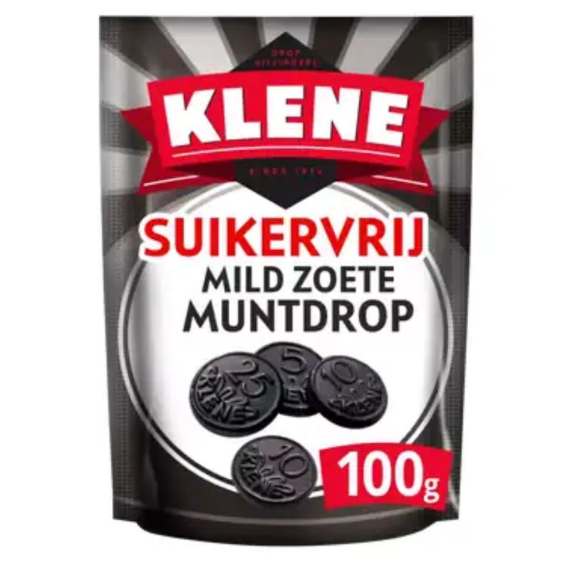 Suikervrij Munten Drop Zoet (Sugarfree Licorice Coins Sweet) 100g