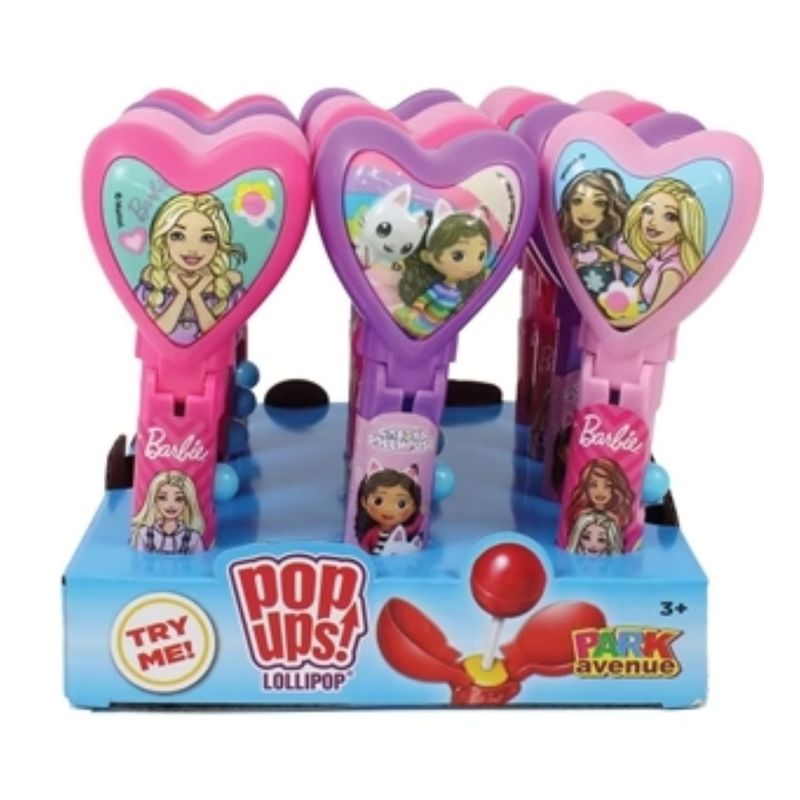 Love Heart Pop Up Lollipop 10g