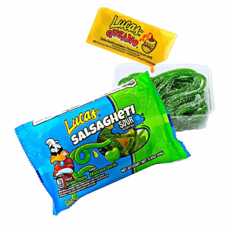 Skwinkles Salsaghetti 24g - Sour Apple