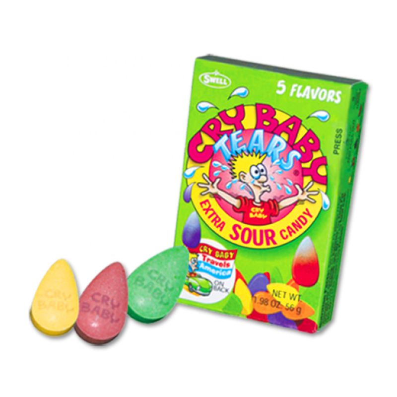 Cry Baby Tears Sour Candy 5 flavour 56g