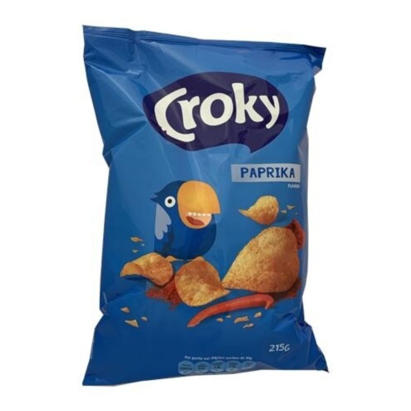 REDUCED BB AUG 25 - Croky Paprika Chips 200g