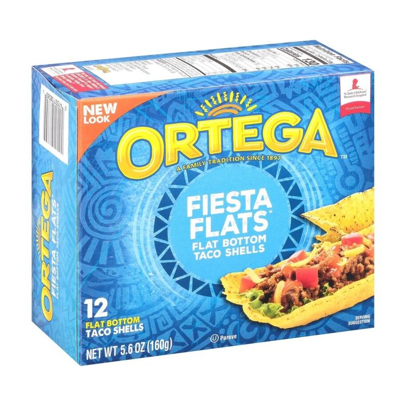 Fiesta Flats Taco Shells 160g