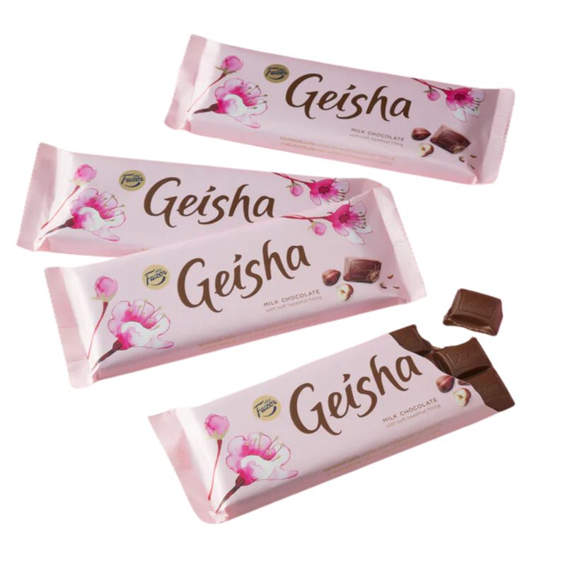 Geisha Milk Chocolate Bar 121g