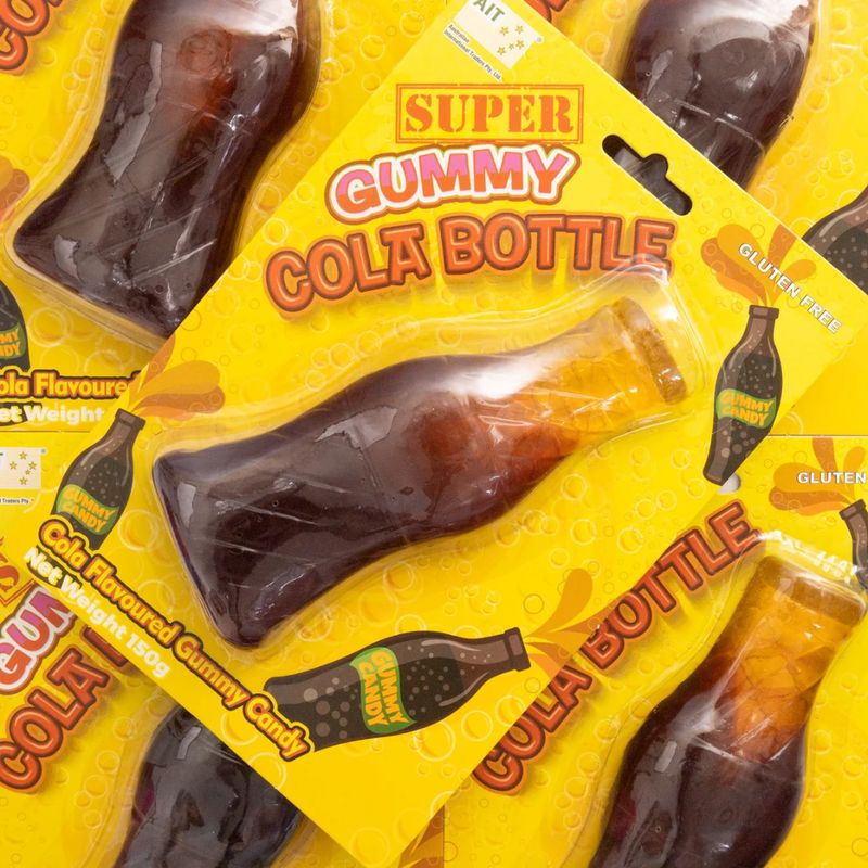 Super Gummi Cola Bottle 150g