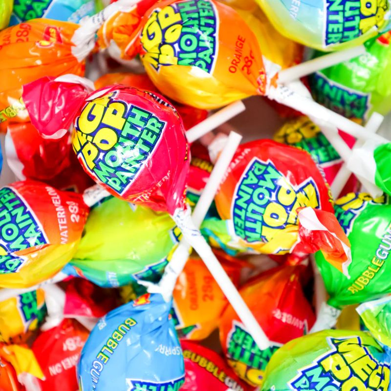 Mega Pop Mouth Painter Lollipop 28g