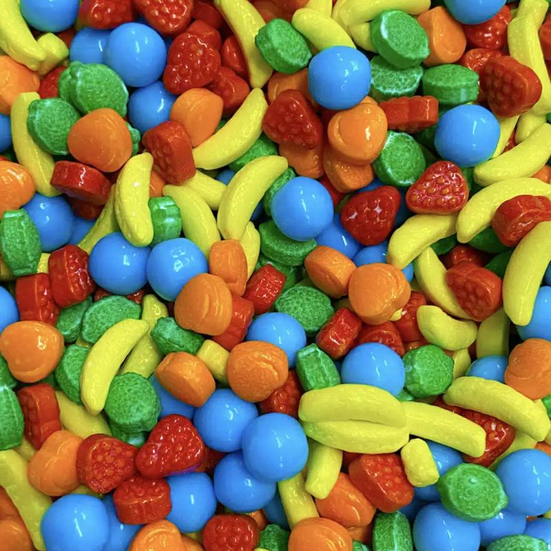 Mini Fruit candies (Nippers)
