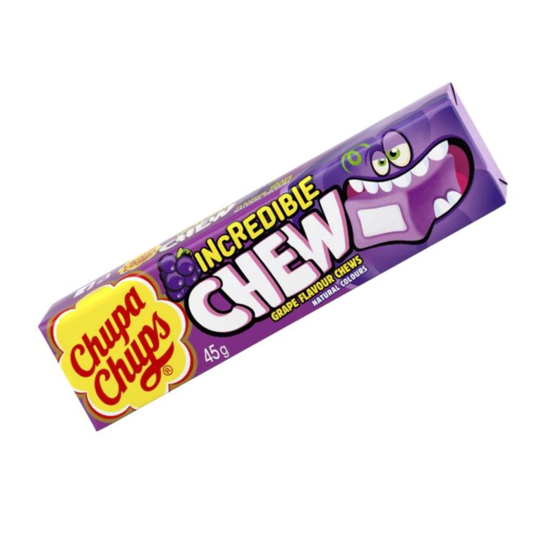 Chupa Chup Incredible Chew 45g - Grape