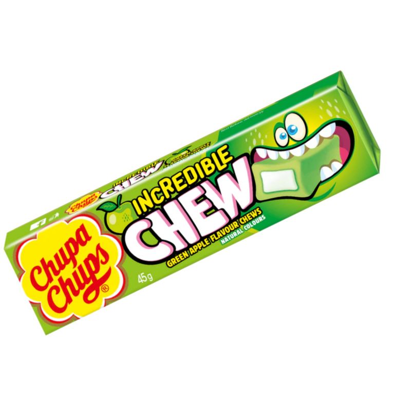 Chupa Chup Incredible Chew 45g - Green Apple