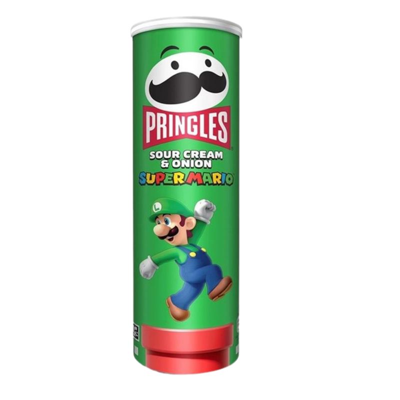 Pringles (USA) - Sour Cream & Onion Super Mario Limited E