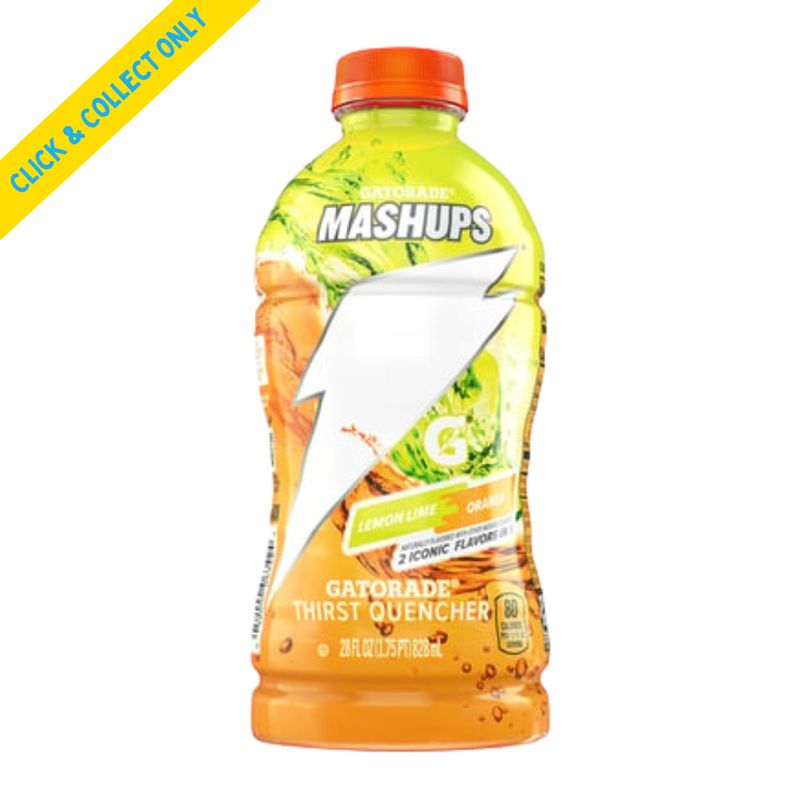Gatorade Mashup (USA) - Lemon Lime / Orange 818ml
