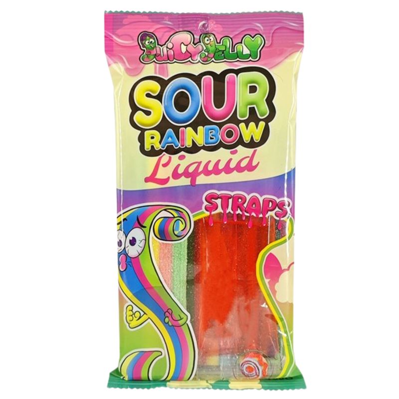 Liquid Sour Straps 160g - Rainbow