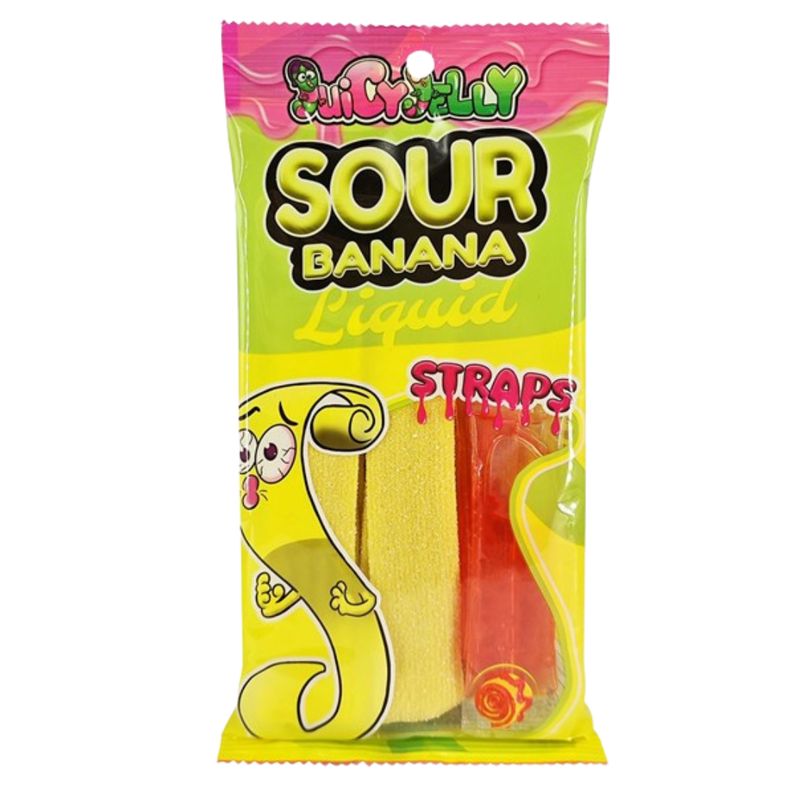 Liquid Sour Straps 160g - Banana