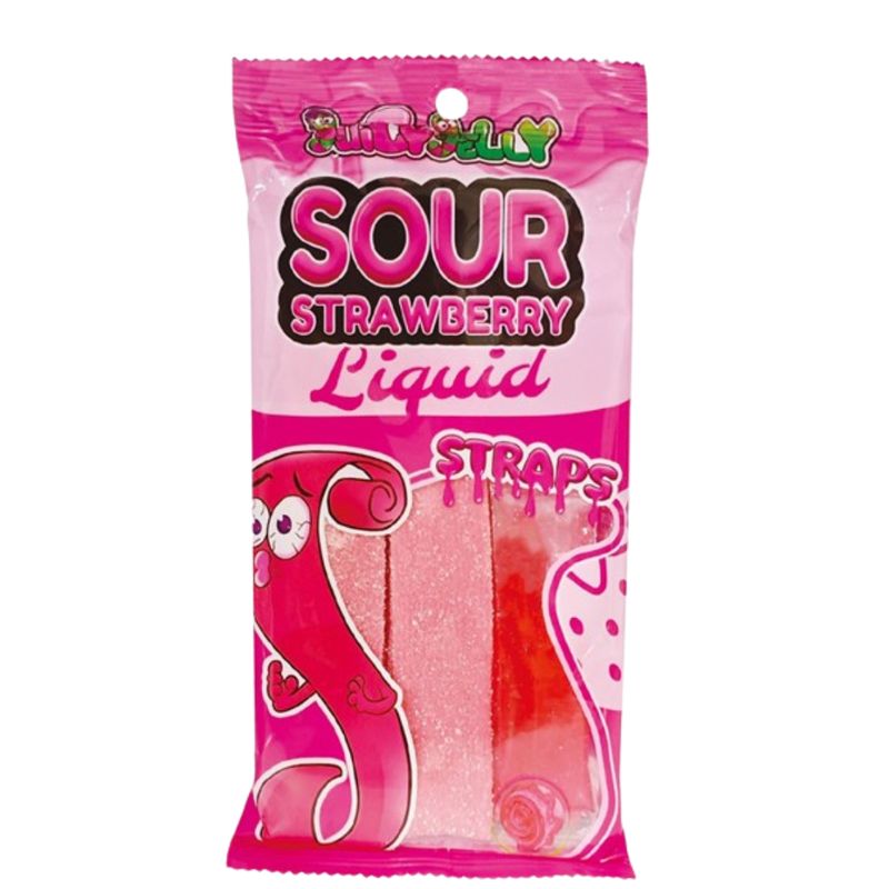 Liquid Sour Straps 160g - Strawberry