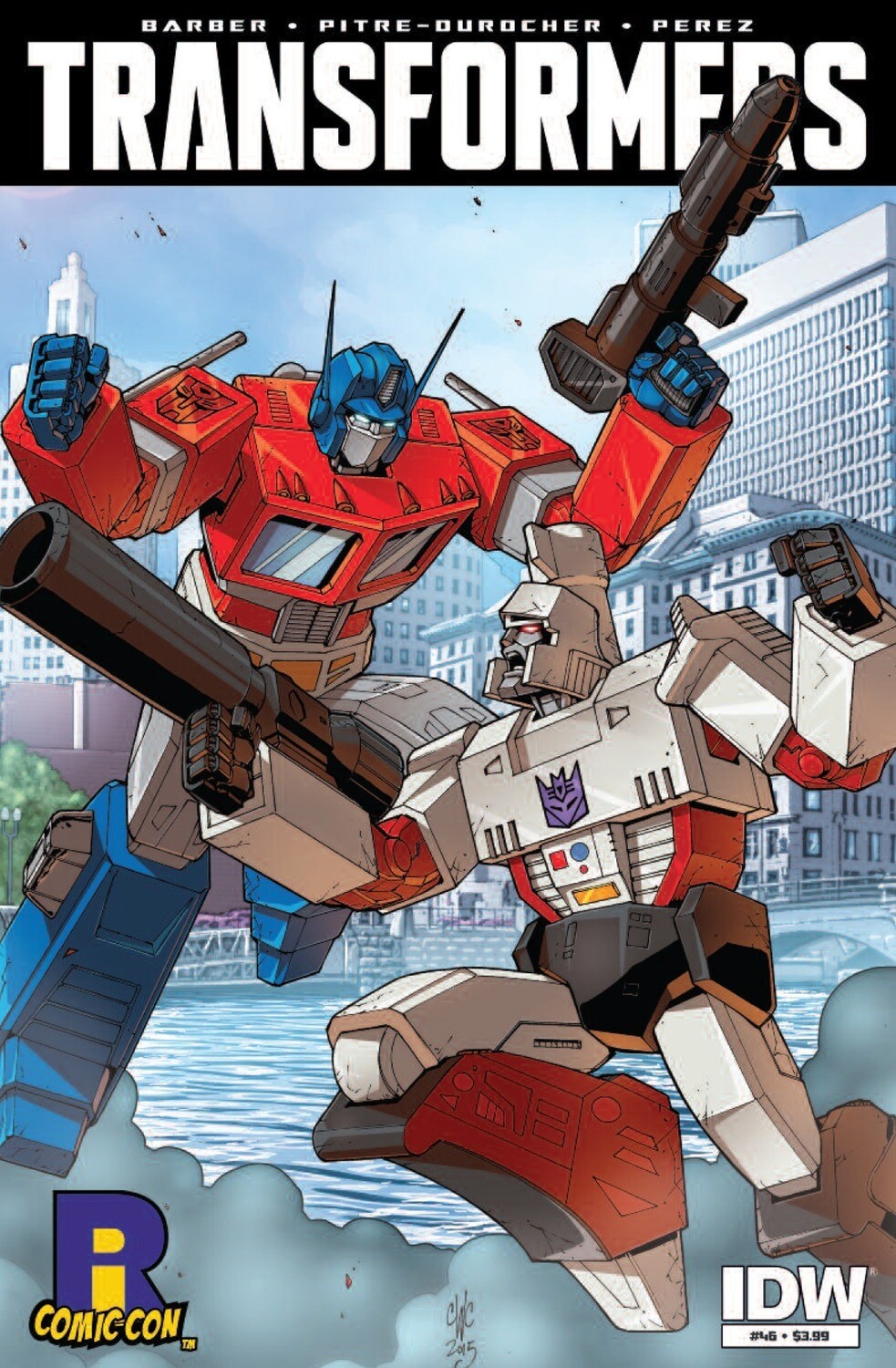 TRANSFORMERS #46 EXCLUSIVE RHODE ISLAND COMIC CON VARIANT