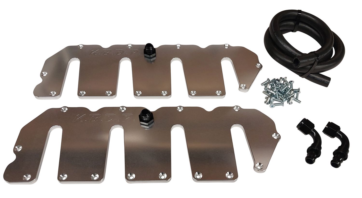 Billet Valve Covers for LLY LBZ LMM 2001-2010 6.6l Duramax Chevy GMC