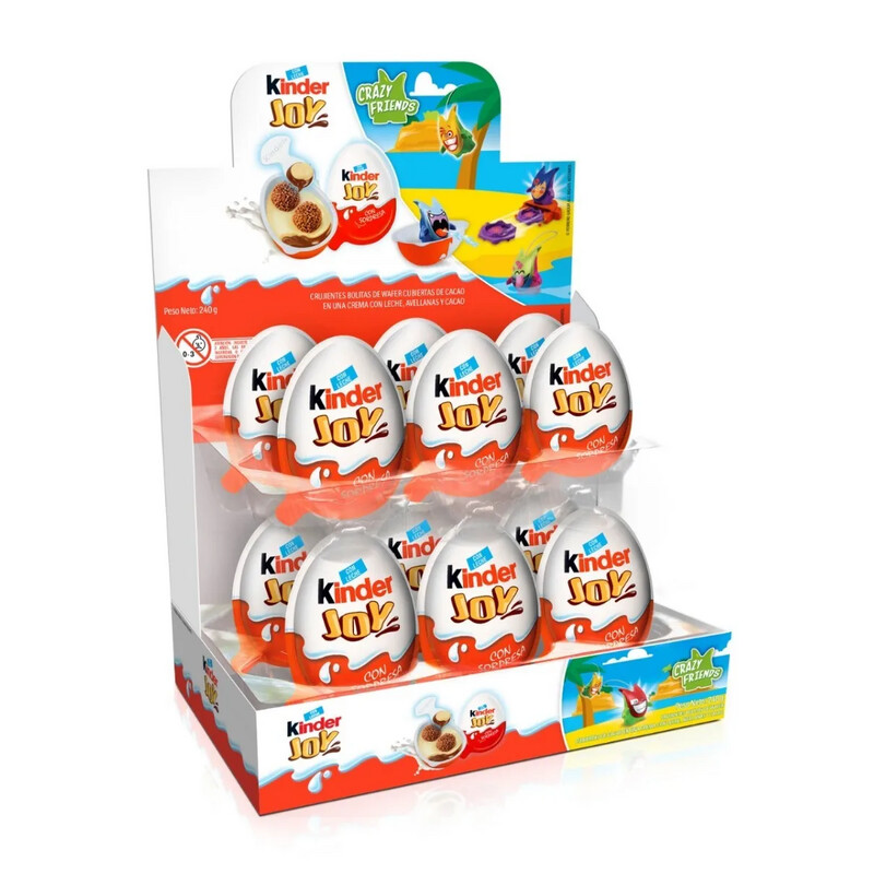 KINDER JOY SURTIDO X 12 UNIDADES