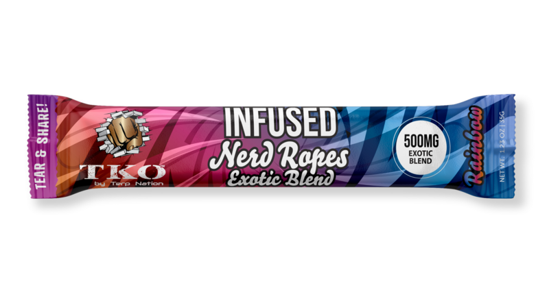 TKO Exotic Blend Nerd Rope 500mg