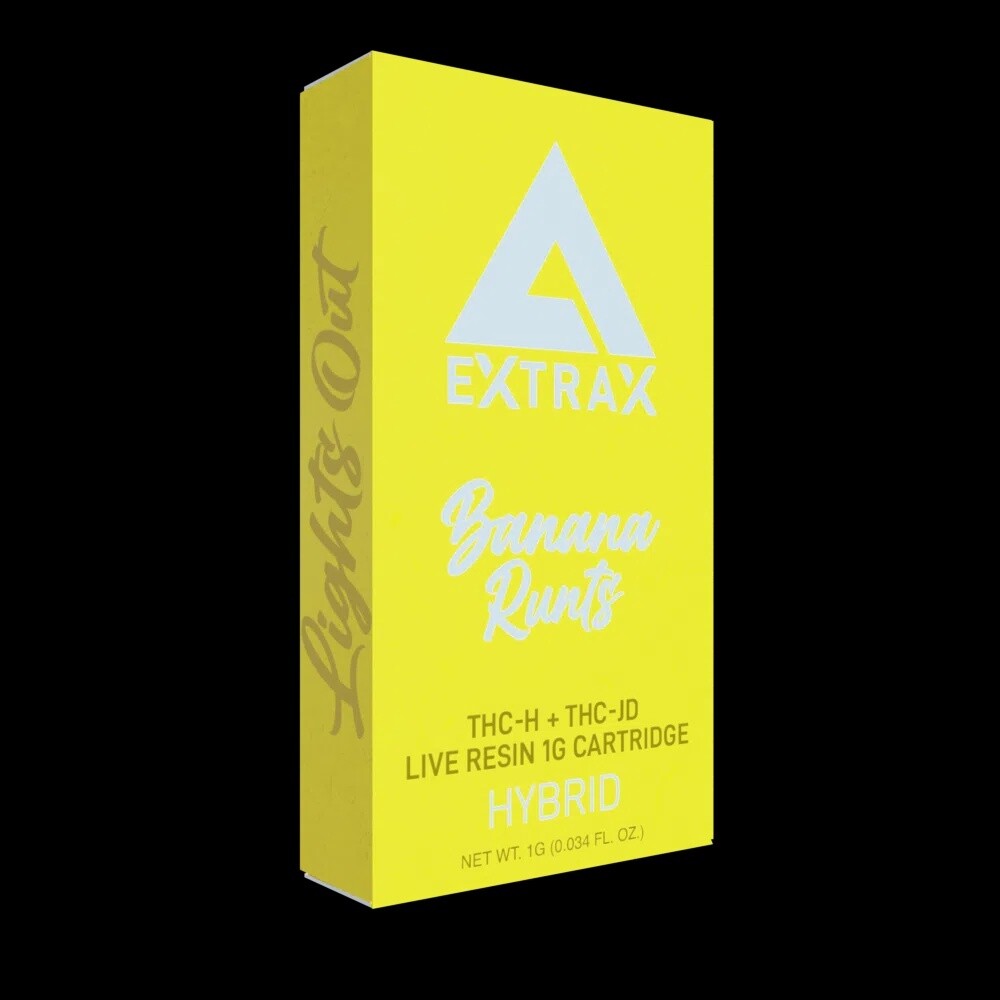 Delta Extrax Lights Out 1g Carts