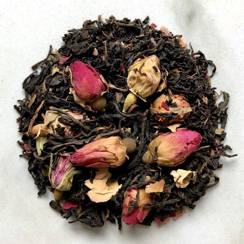 Rose Petal Black - Teema Teas - 2 oz