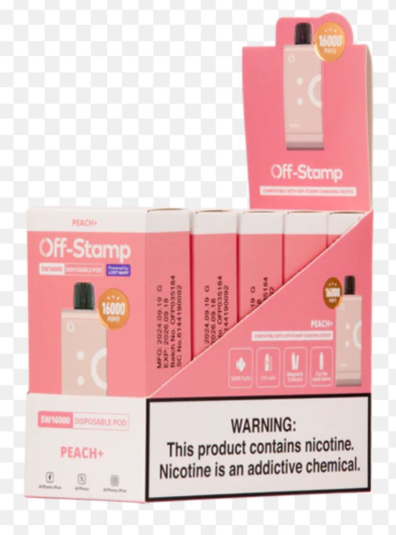 OFF Stamp POD - Peach