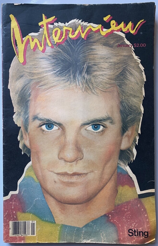Interview Magazine 1980s