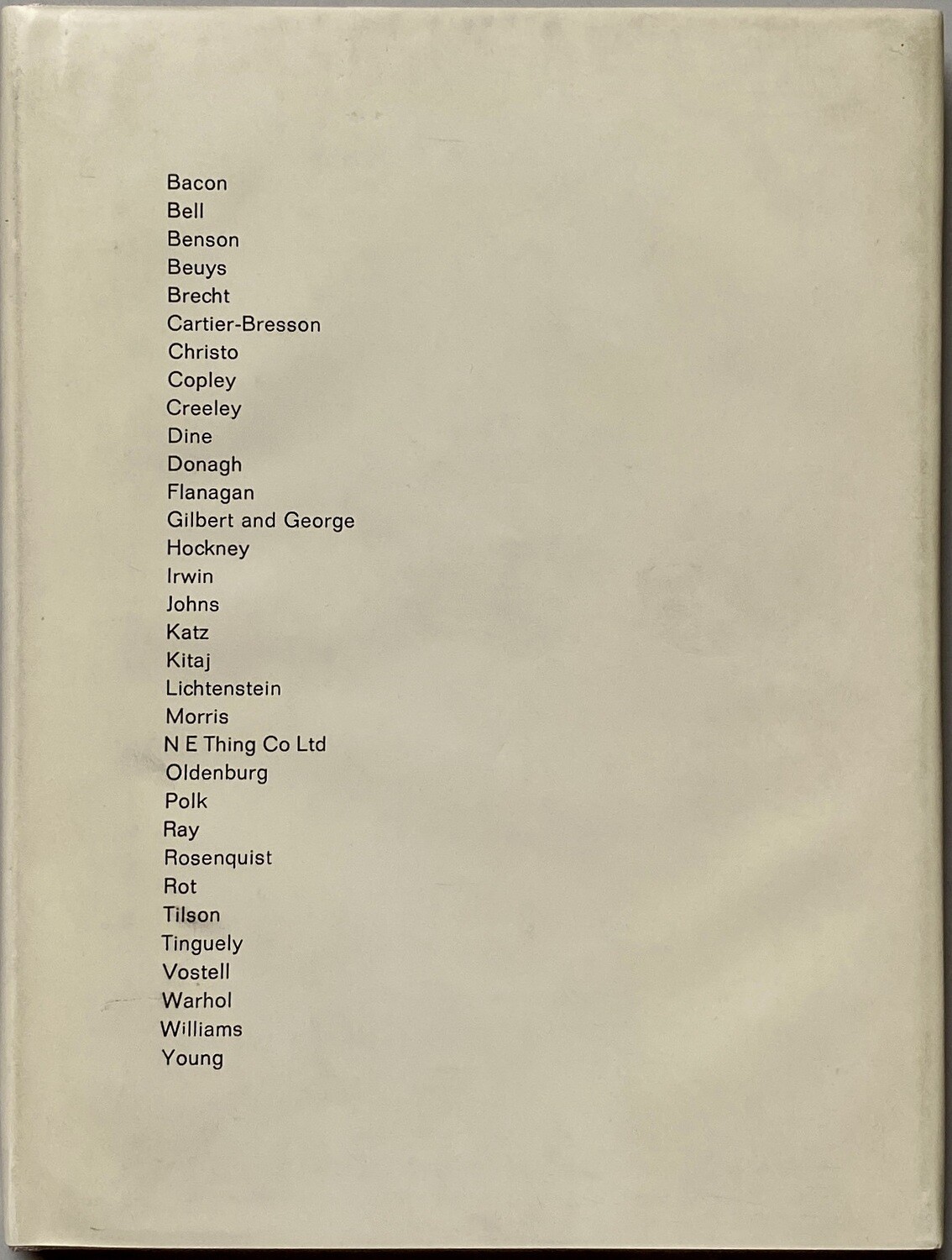 Richard Hamilton Polaroid Portraits