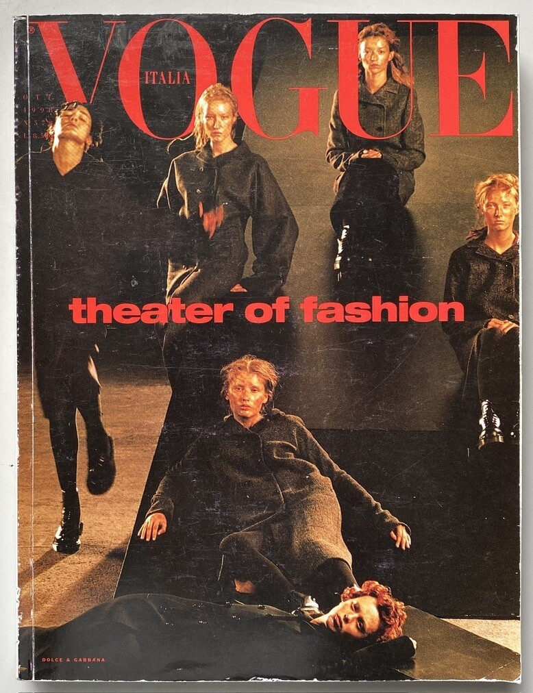 Steven Meisel Vogue Italia Theater of Fashion